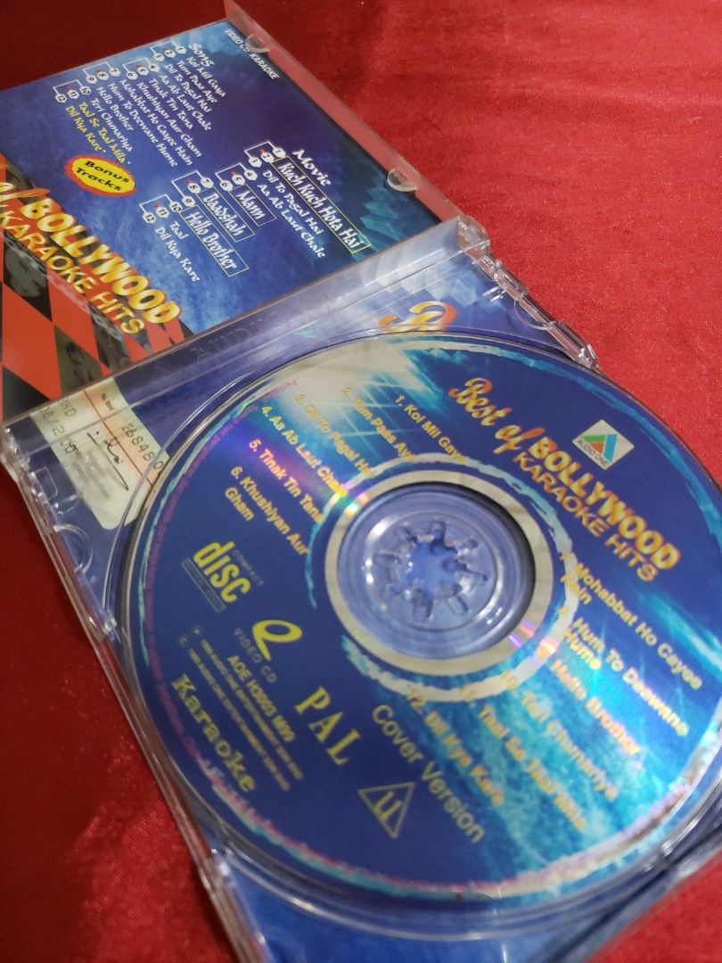 VCD KARAOKE / MSIA PRESS 1999 - BEST OF BOLLYWOOD KARAOKE HITS, Hobbies & Toys, Music & Media ...