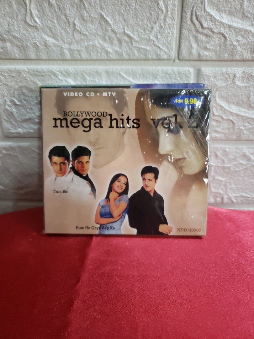 VCD MTV / 2001 - BOLLYWOOD MEGA HITS VOL 2 / VCD, Hobbies & Toys, Music ...