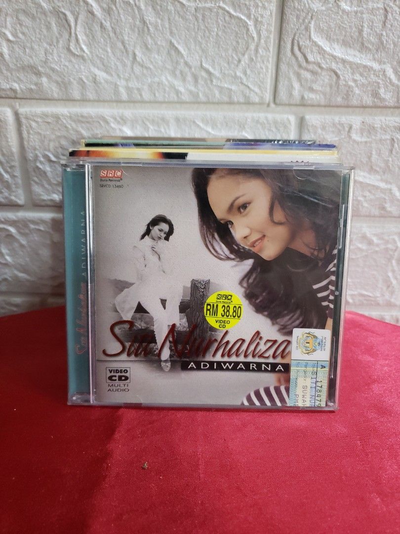 VCD SRVCD 13460 / 1999 FIRST PRESSING - SITI NURHALIZA _ ADIWARNA / VCD ...