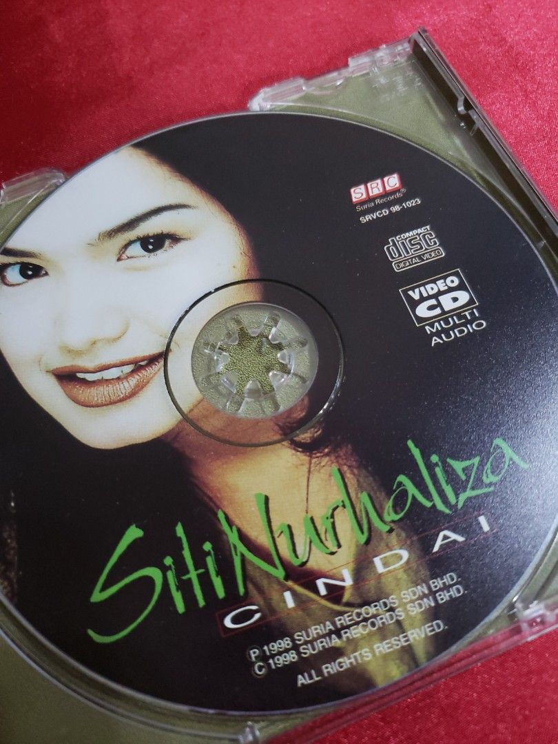 VCD SRVCD 98-1023 / 1998 ( FIRST PRESSING) - SITI NURHALIZA _ CINDAI, Hobbies & Toys, Music ...