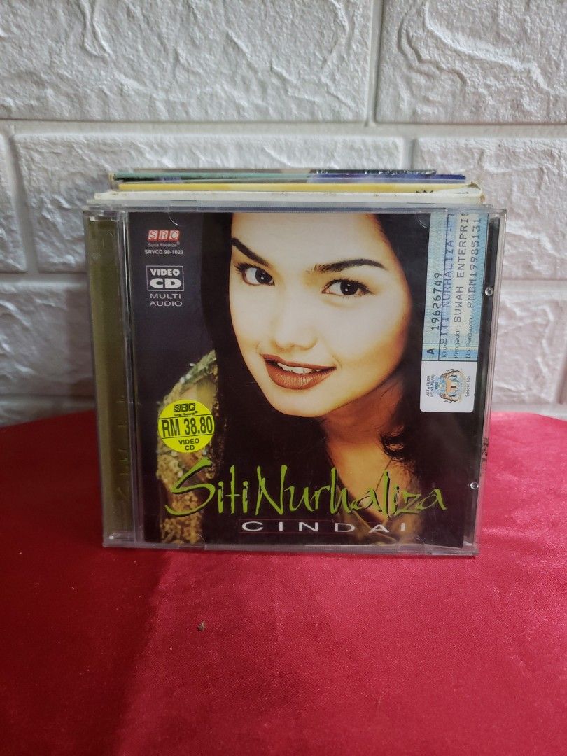 VCD SRVCD 98-1023 / 1998 ( FIRST PRESSING) - SITI NURHALIZA _ CINDAI, Hobbies & Toys, Music ...