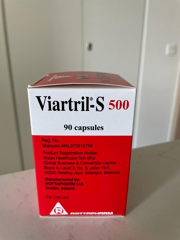 Viatril-S 500, Health & Nutrition, Health Supplements, Vitamins ...