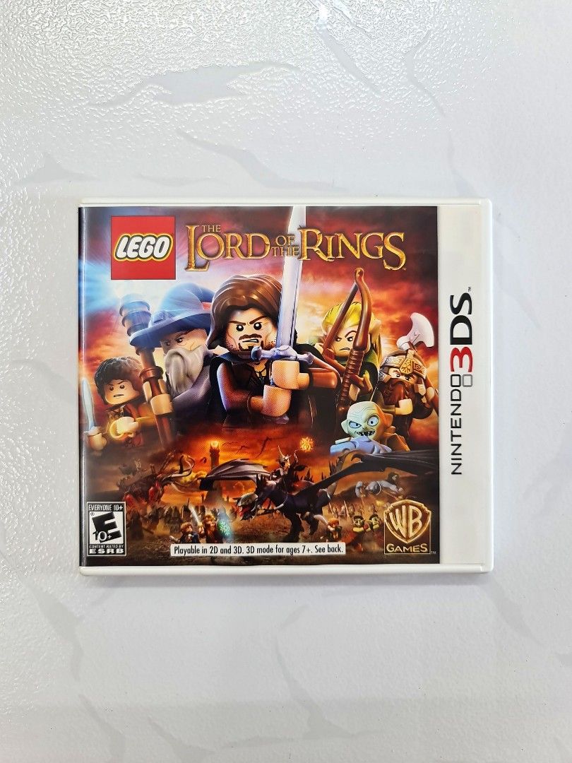 Video Game for Nintendo 3DS : Lego The Lord of the Rings *Used* (Warner ...