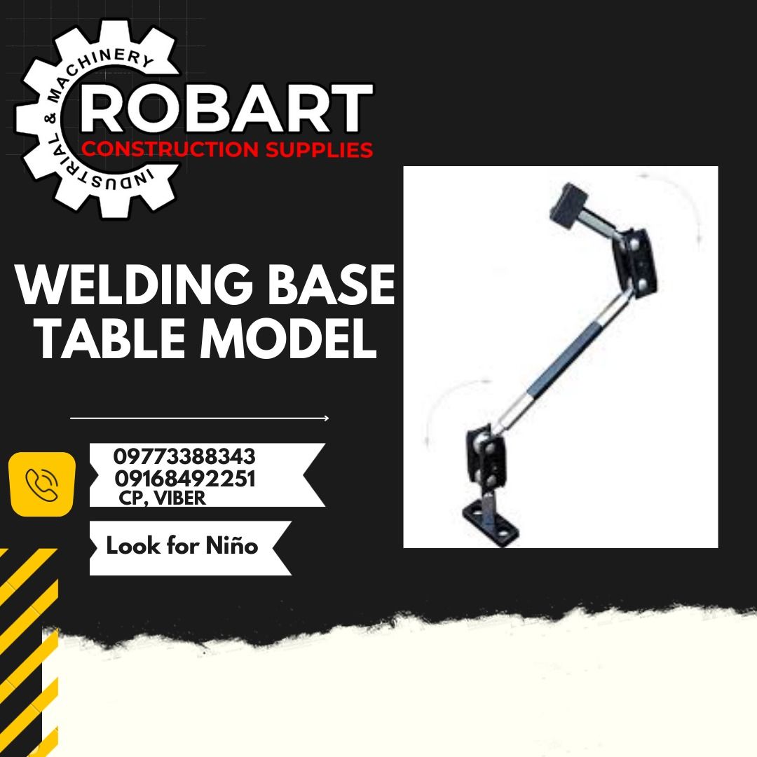 WELDING BASE TABLE MODEL, Commercial & Industrial, Construction Tools ...
