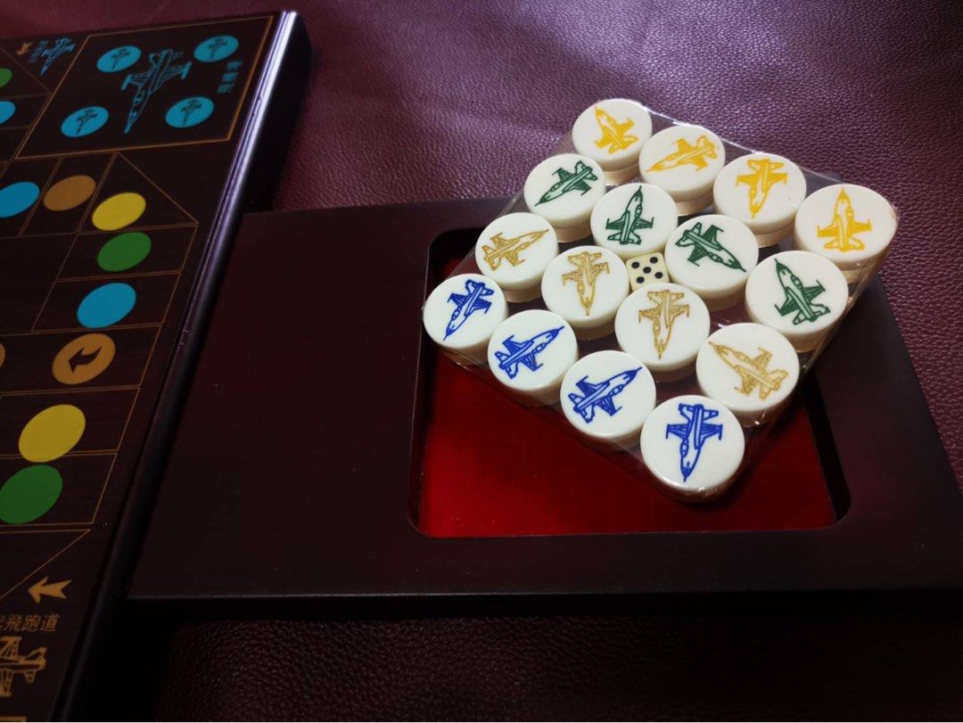 Wooden Aeroplane Chess - $15, Hobbies & Toys, Toys & Games on Carousell