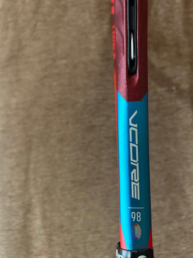 Yonex Vcore 98 2021 tennis racquet, Sports Equipment, Sports & Games ...