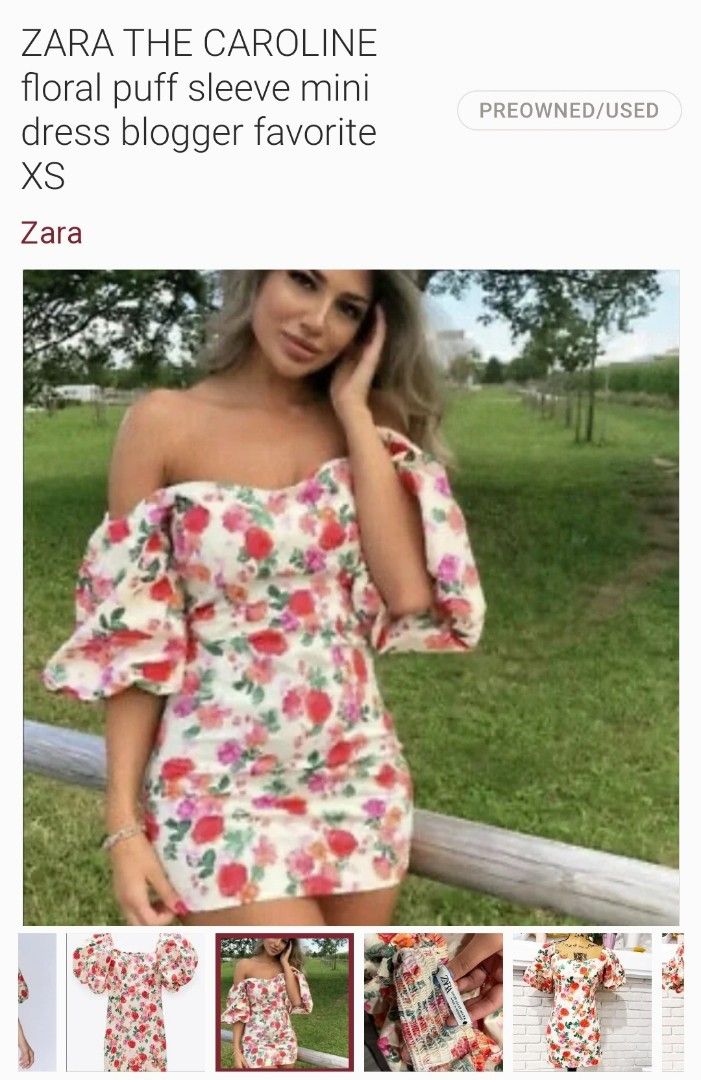 Zara The Caroline dress on Carousell
