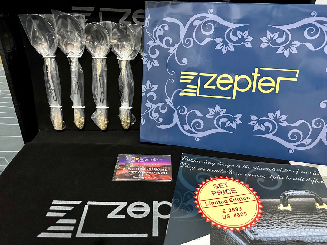 ZEPTER 86 PCS CUTLERY SET, Furniture & Home Living, Kitchenware & Tableware, Dinnerware ...