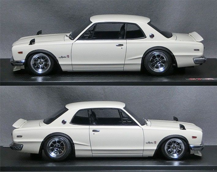 1/18 Ignition model Nissan Skyline 2000 GT-R (KPGC10) White, 興趣及遊戲, 玩具 & 遊戲類 - Carousell