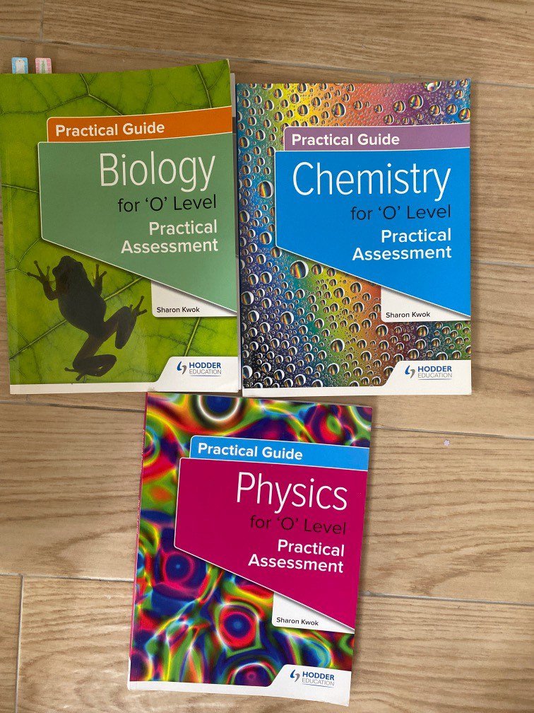 $14 to only $9 O level Practical Assessment book Biology Chemistry Physics Guide book, Hobbies ...