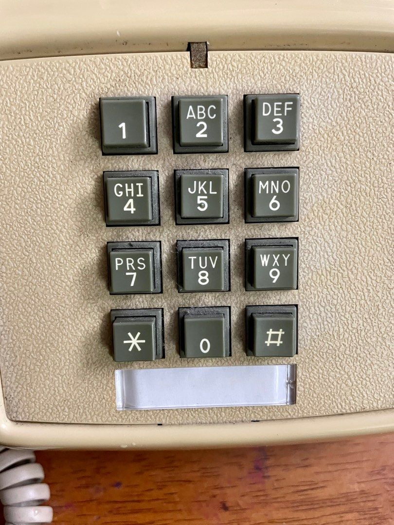 1970's Bittel Brand Push Button Table Telephone Working Condition ...