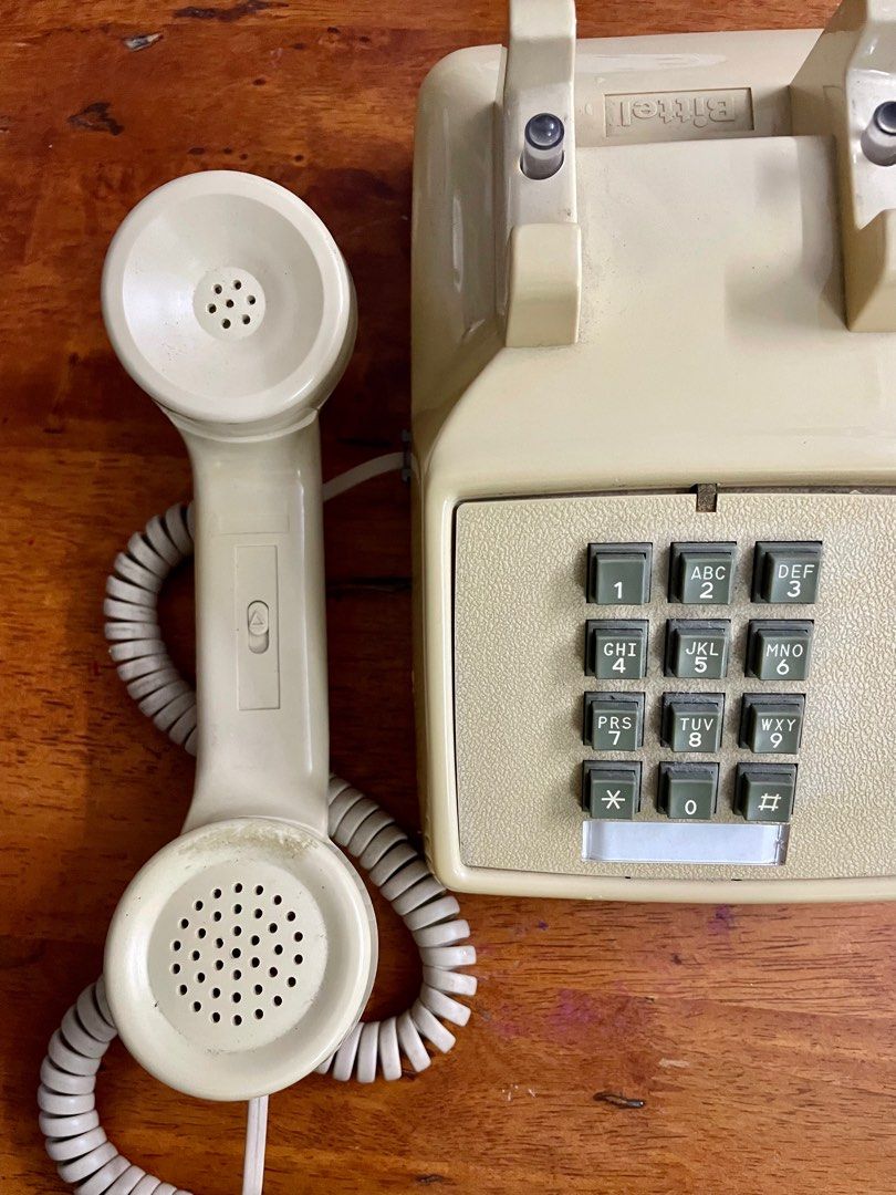 1970's Bittel Brand Push Button Table Telephone Working Condition ...