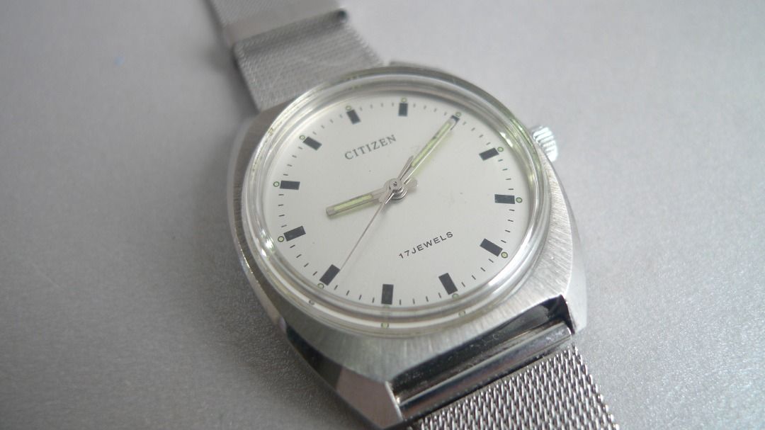 1970's CITIZEN 17-Jewels Mechanical Hand Winding Watch, Men's Fashion, Watches & Accessories ...
