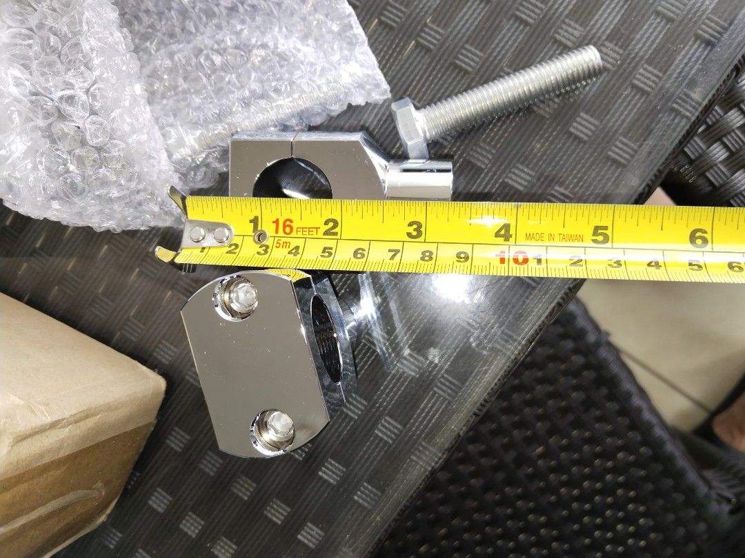 1-inch / 25mm diameter riser with 2-inch rise, Motorcycles, Motorcycle ...