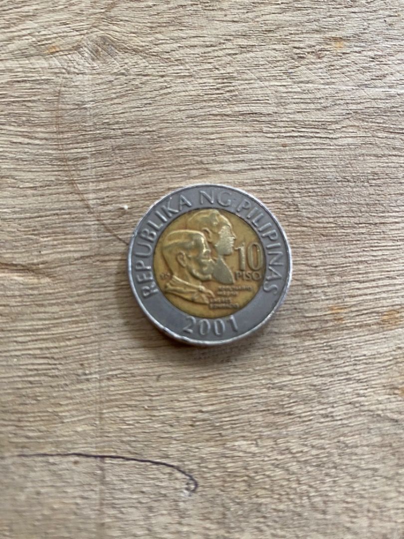 2001 ten peso coin error, Hobbies & Toys, Memorabilia & Collectibles ...