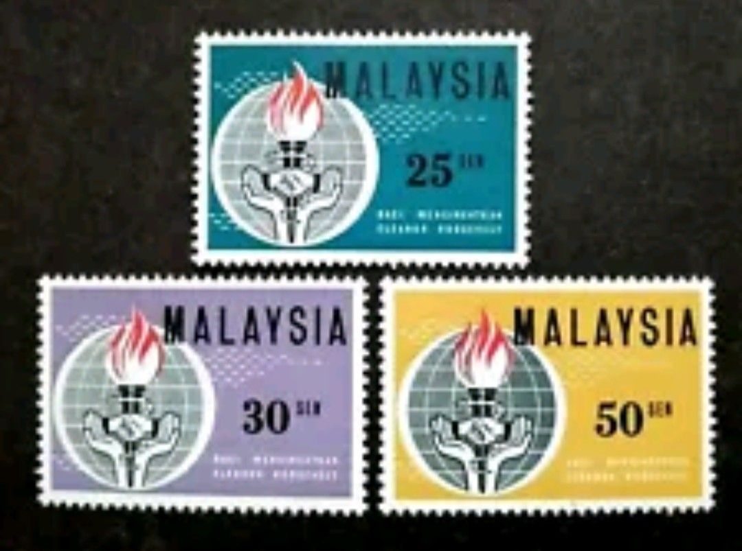 [2511] Malaysia 1964 Eleanor Roosevelt Complete Set - 3v MLH Stamps ...