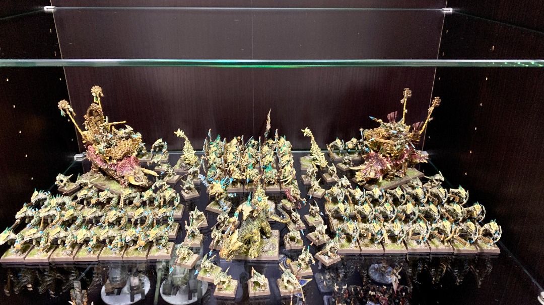 40k Classic Lizardmen Army, Hobbies & Toys, Toys & Games on Carousell