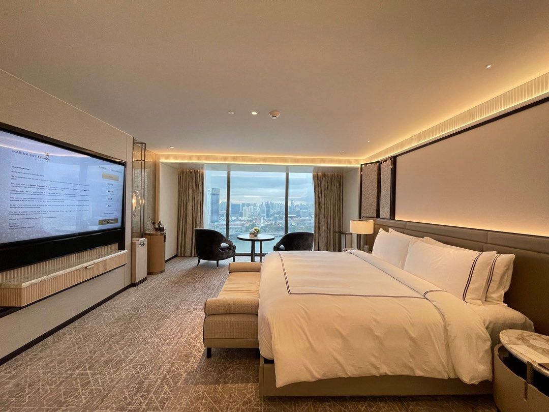 MBS sands premier suite -Marina Bay sands,RWS hotel room staycation ...