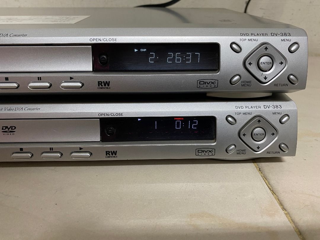 日本先鋒 PIONEER DV 383 DVD/CD撥放器 光纖/同軸/色差 輸出 有原廠遙控器~標價為一台, 耳機及錄音音訊設備, 音樂播放裝置 MP3及CD 播放器在旋轉拍賣