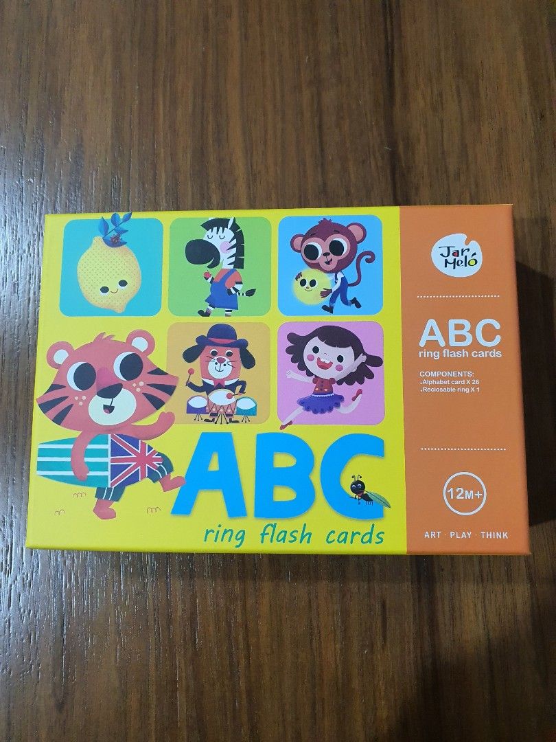 ABC flash card, Hobbies & Toys, Toys & Games on Carousell