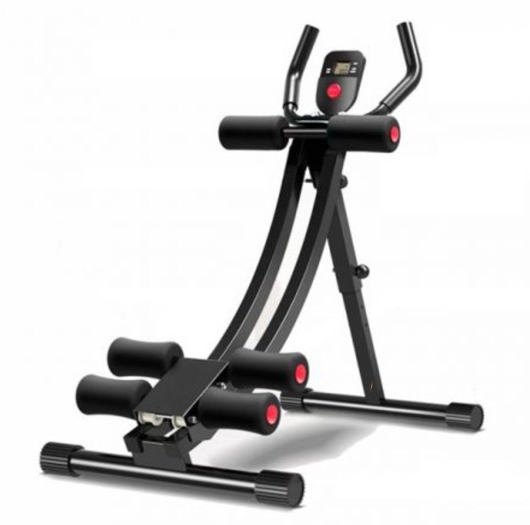ABS Trainer Curved Adjustable Abdominal Trainers, Fitness Ab Cruncher ...