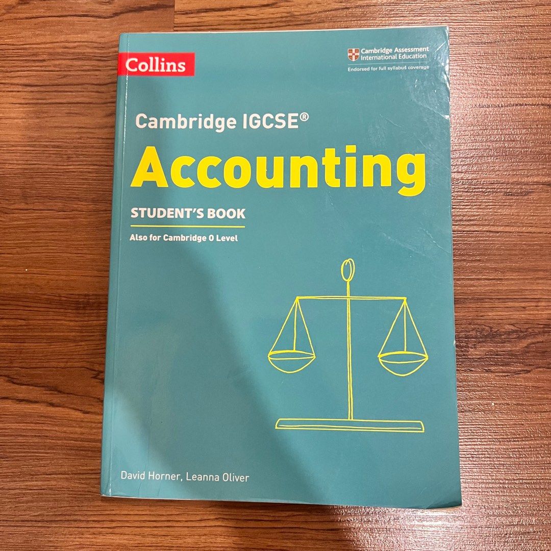 Accounting Student's Book (Collins IGCSE & O Level), Hobbies & Toys ...
