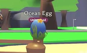 Adopt me Ocean Egg, Video Gaming, Gaming Accessories, In-Game Products ...