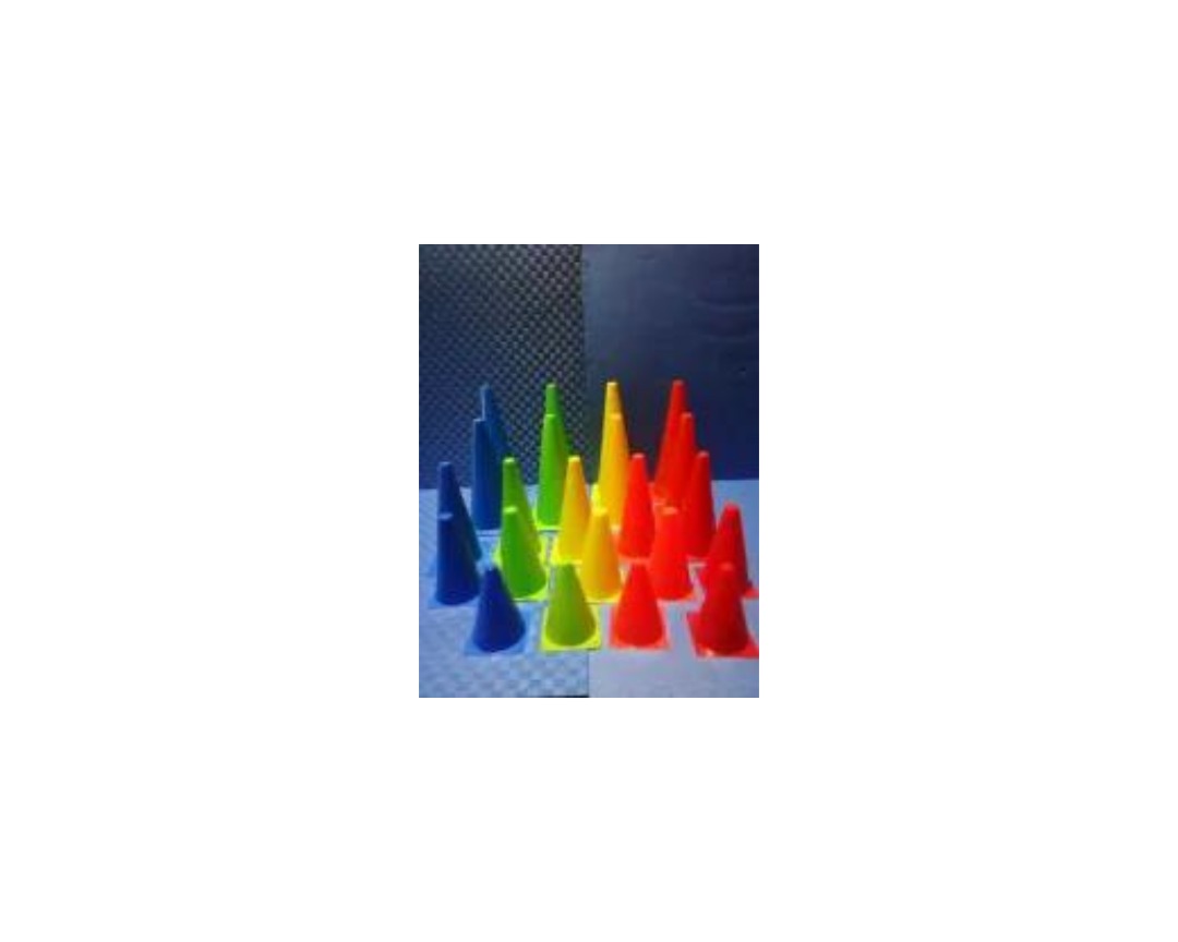 Agility Cone - 15inch, Sports Equipment, Exercise & Fitness, Toning ...