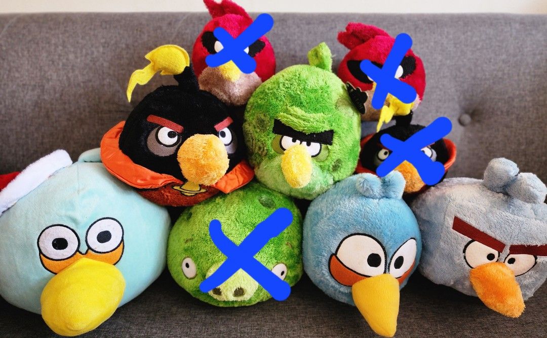 Angry bird soft toy new, Hobbies & Toys, Toys & Games on Carousell