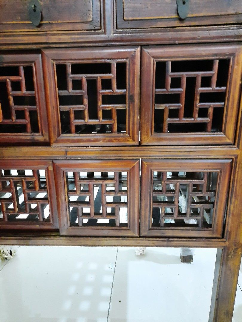 Antique chinese kitchen cabinet, Furniture & Home Living, Home Decor ...
