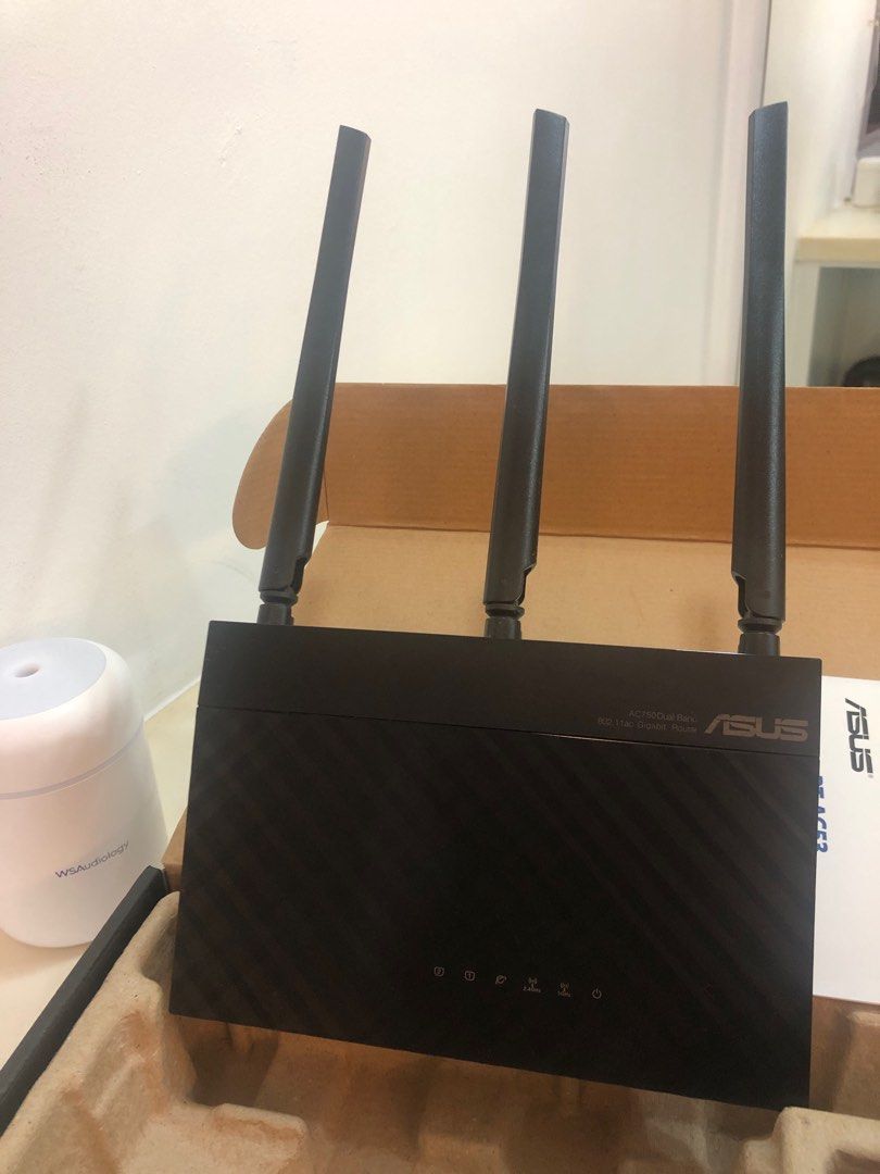 Asus Router, Computers & Tech, Parts & Accessories, Networking on Carousell