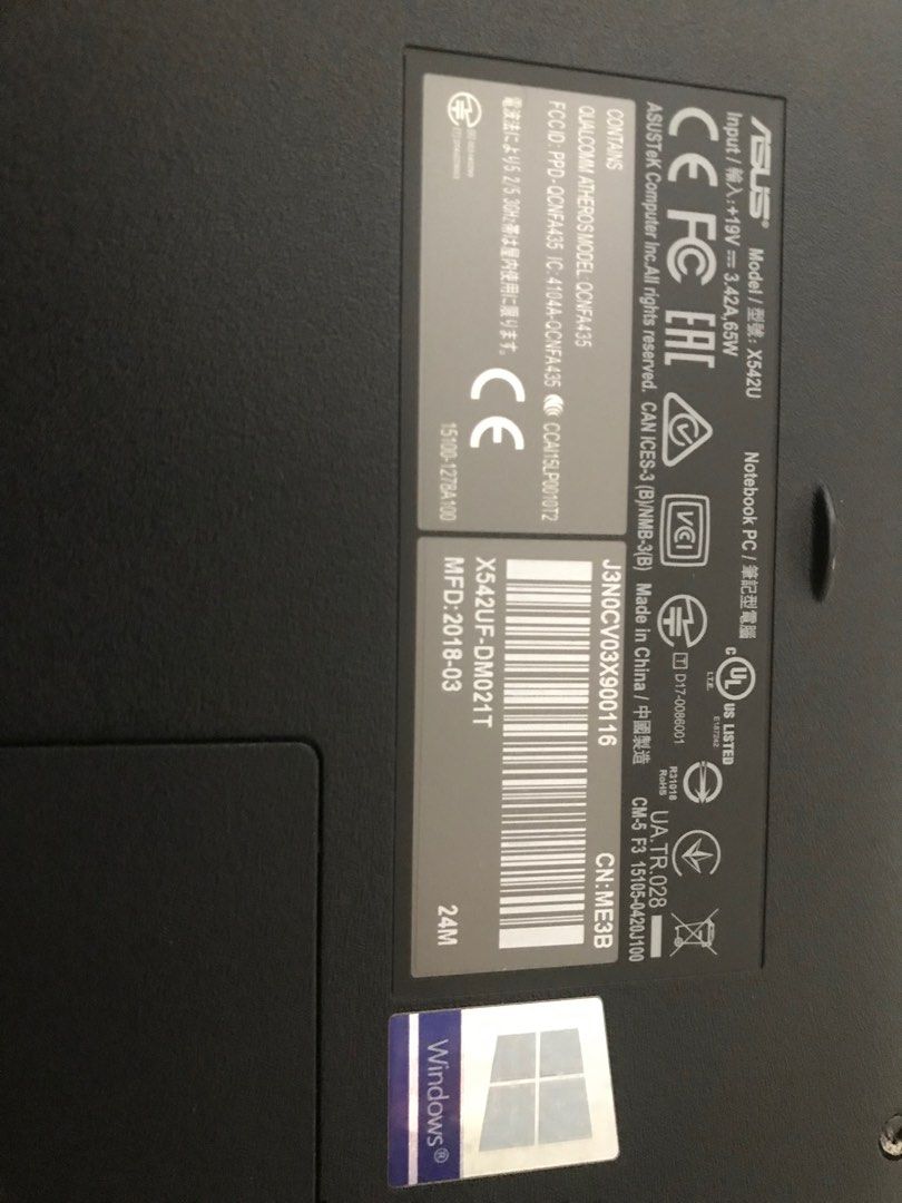Asus vivobook X542U, Computers & Tech, Laptops & Notebooks on Carousell
