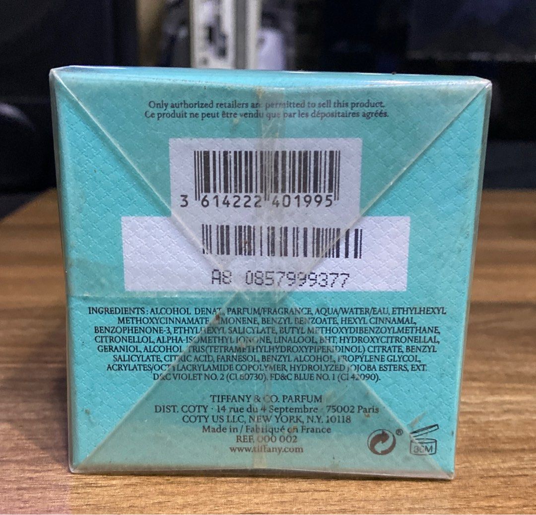 Authentic Tiffany & Co. EDP, Beauty & Personal Care, Fragrance ...