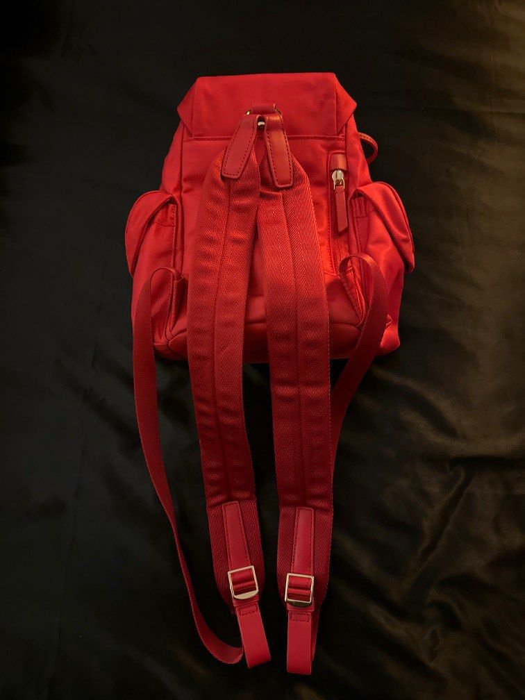 Authentic TUMI mini Voyaguer backpack in Orange/Red, Men's Fashion ...