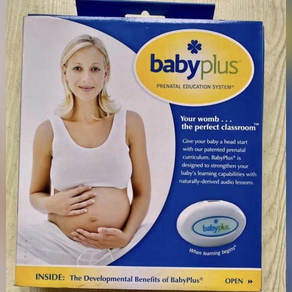 BabyPlus Prenatal Education System, Plays Heartbeat Music in The Womb ...