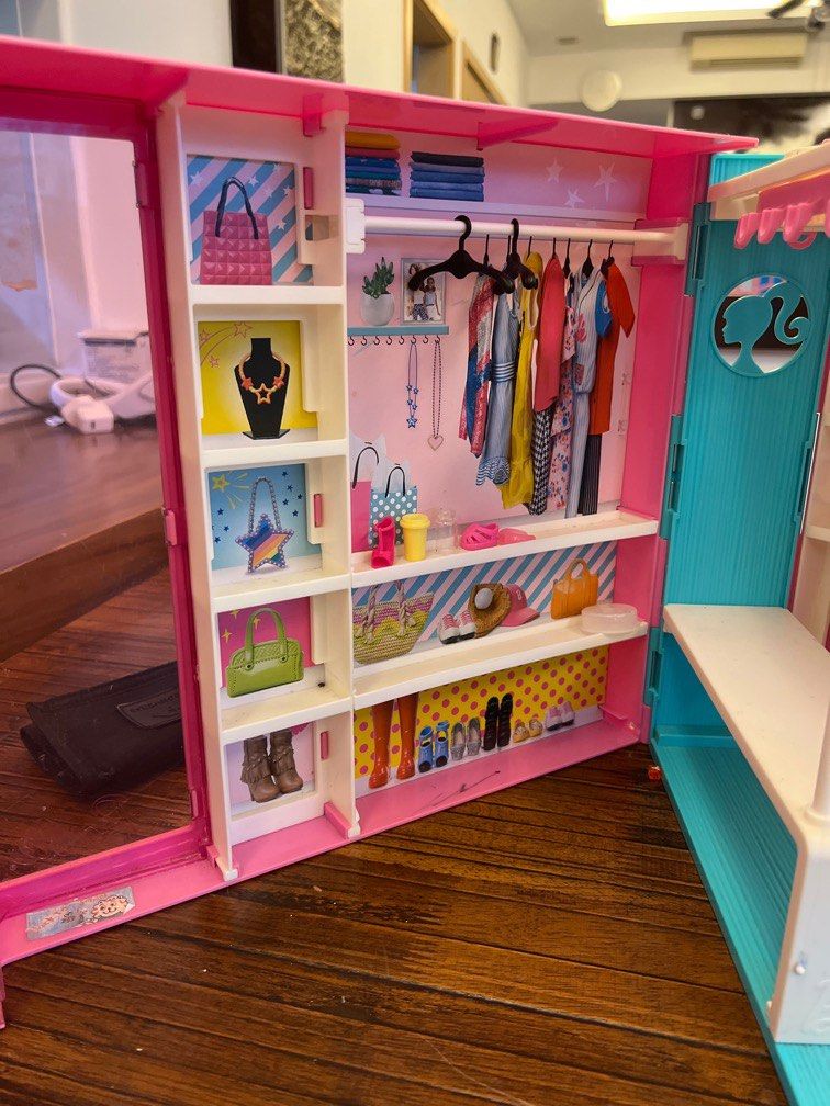 Barbie doll wardrobe, Hobbies & Toys, Toys & Games on Carousell