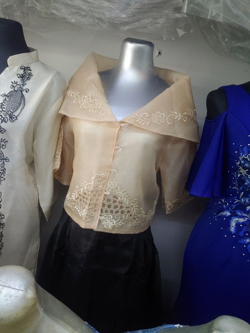 Barong Suits Lady Barong and Gowns, Men's Fashion, Coats, Jackets and ...