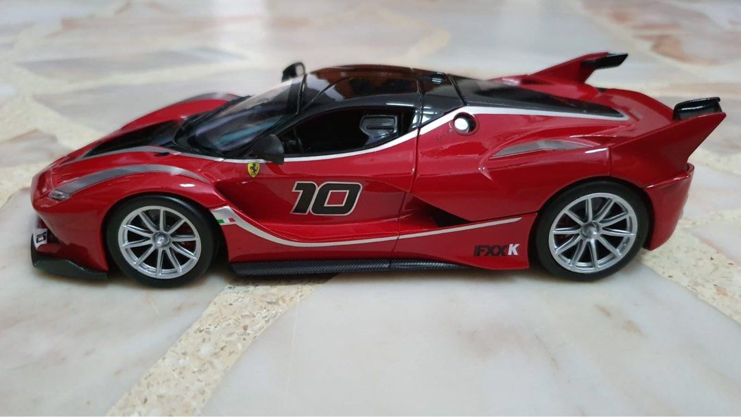 1/24 BBURAGO FERRARI FXX K, Hobbies & Toys, Toys & Games on Carousell