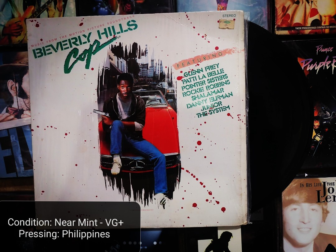 Beverly Hills Cop OST Vinyl Record Original Vinyl Records Vintage ...