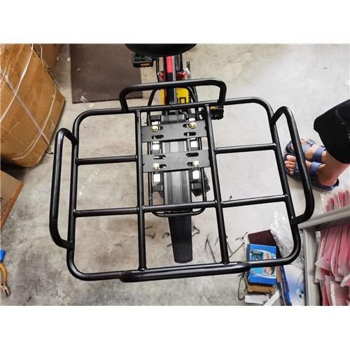 Bicycle Rear Luggage Cargo Carrier With Reflector Adjustable Aluminum ...