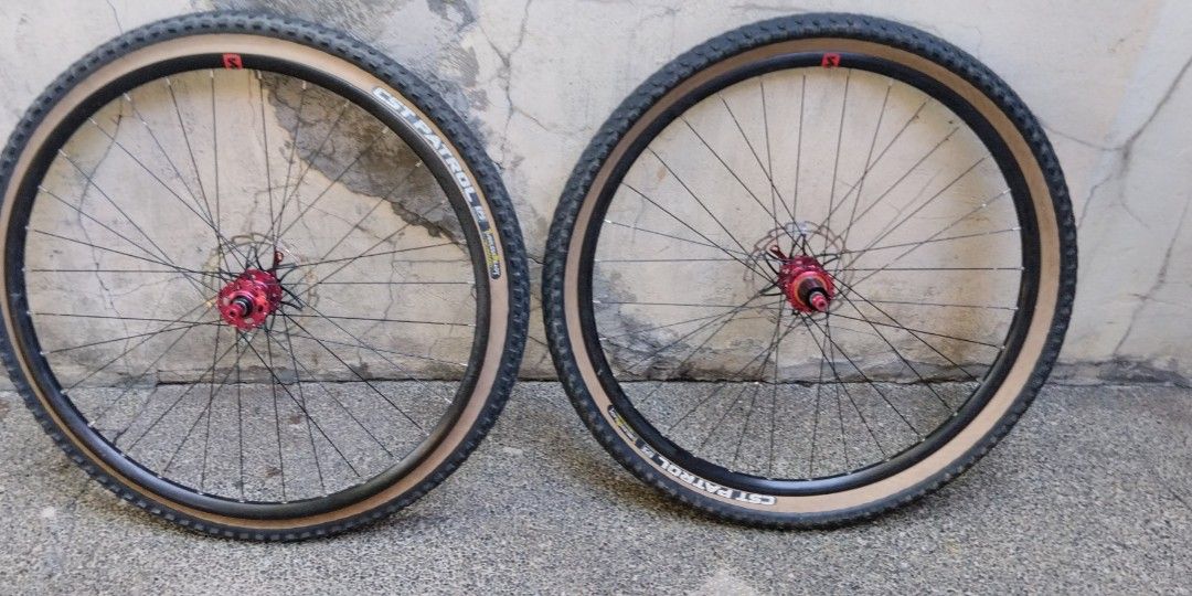 bike hub speed one soldier free rim spoke rotor tire on Carousell