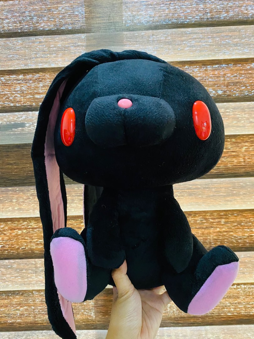 Black Gloomy Bunny plush, Hobbies & Toys, Toys & Games on Carousell
