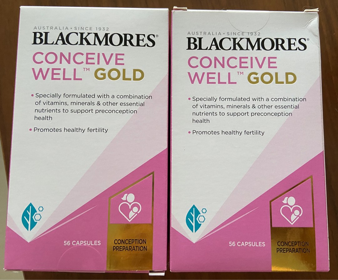 Blackmores conceive well gold, Health & Nutrition, Health Supplements ...