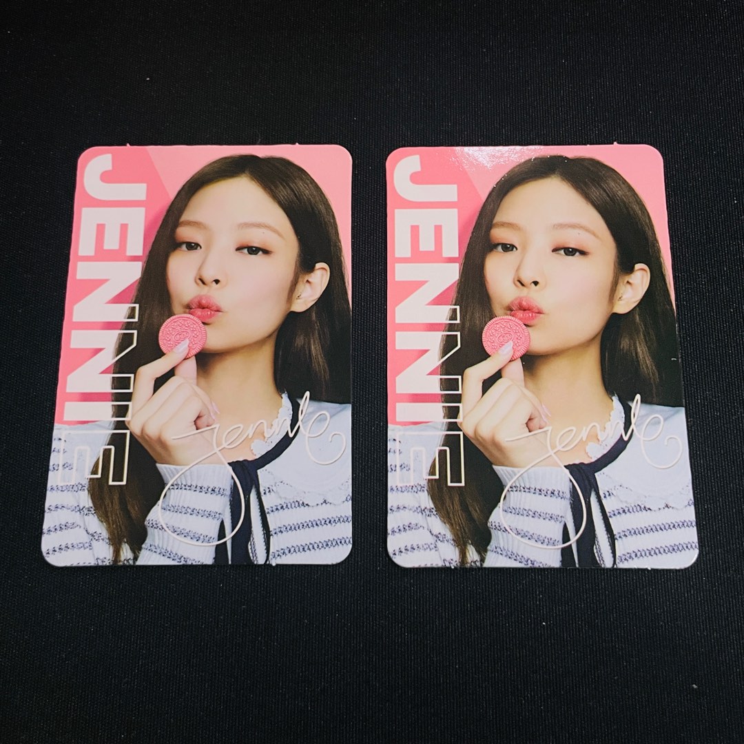 Blackpink x Oreo - Jennie (02), Hobbies & Toys, Memorabilia ...
