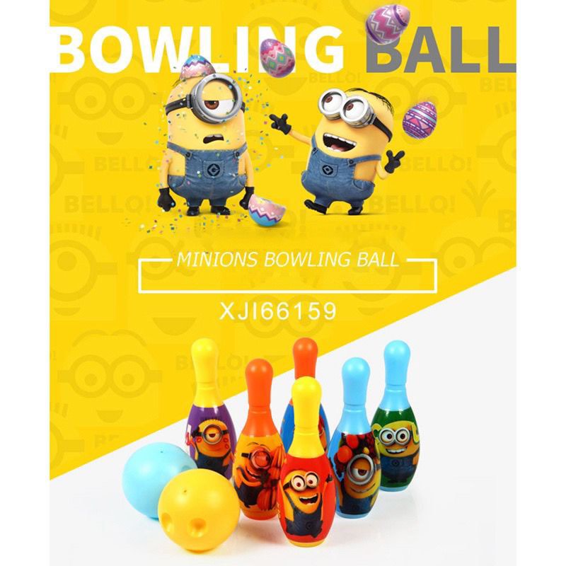 BNIB Minion Bowling Set, Hobbies & Toys, Toys & Games on Carousell