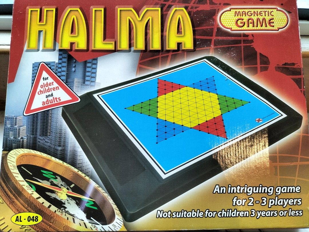 Board Game Halma, Hobbies & Toys, Toys & Games on Carousell