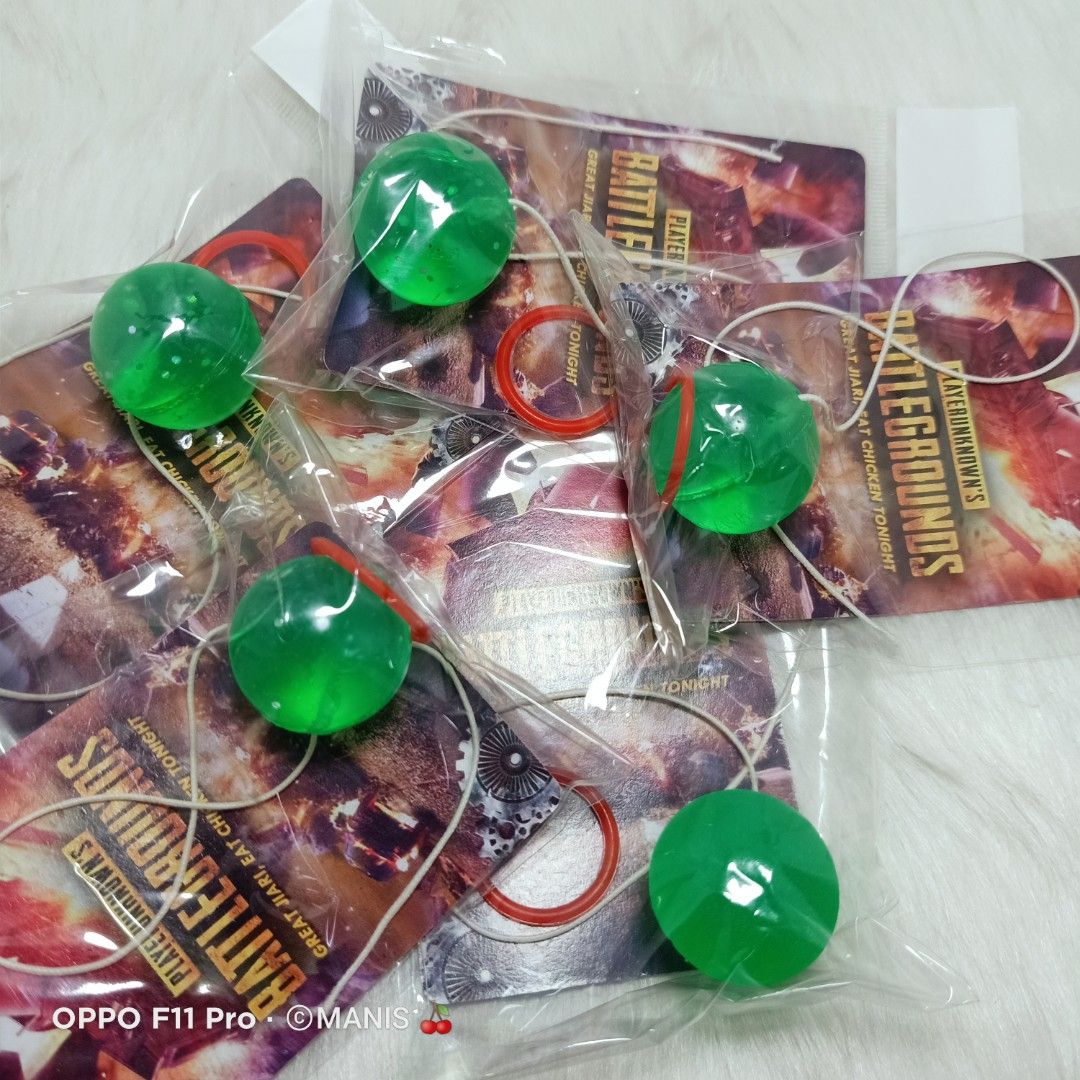 Bounce Bouncing Elastic Rubber Jumping Ball Yo-yo Colorful with Ring ...