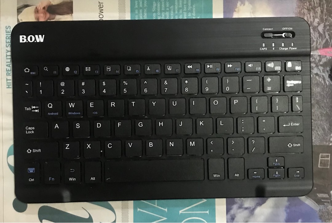 BOW Bluetooth keyboard, Computers & Tech, Parts & Accessories, Computer ...