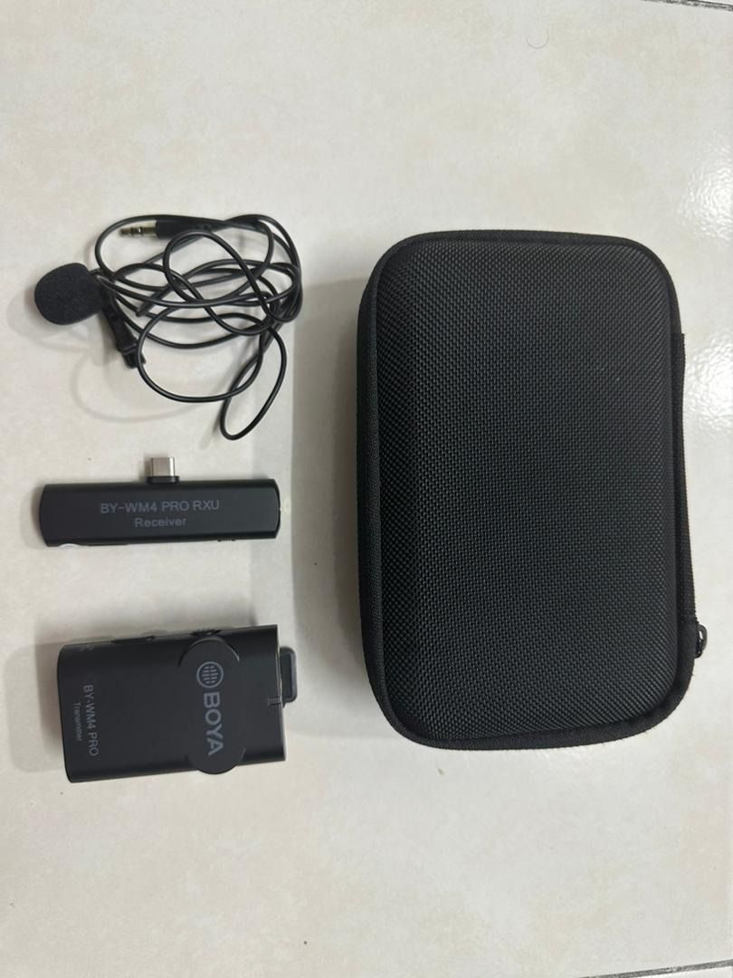 BOYA BY-WM4 PRO K5 Wireless Microphone, Audio, Microphones on Carousell
