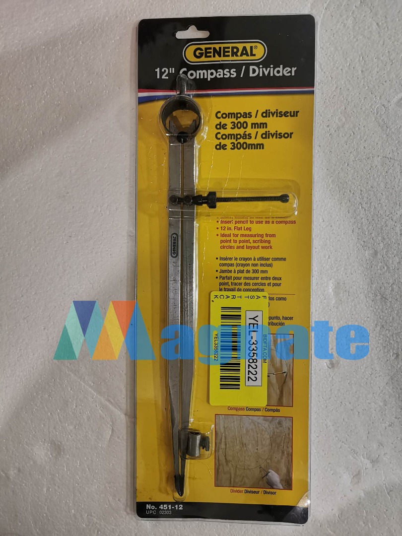 Brand : General Flat Leg Divider Model : 451-12, Commercial ...